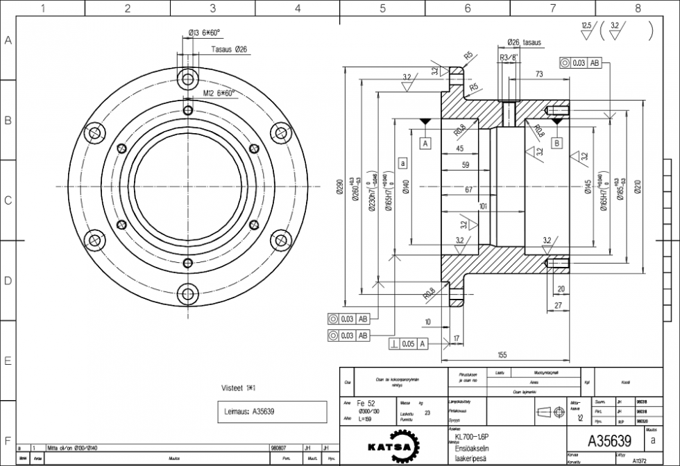 Vertex G4 - CAD-ohjelma mekaniikkasuunnitteluun